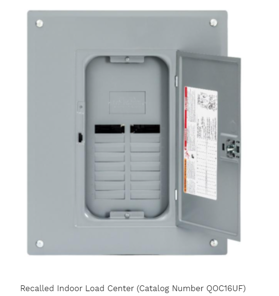 Product Recall - Schneider Electrical Panels