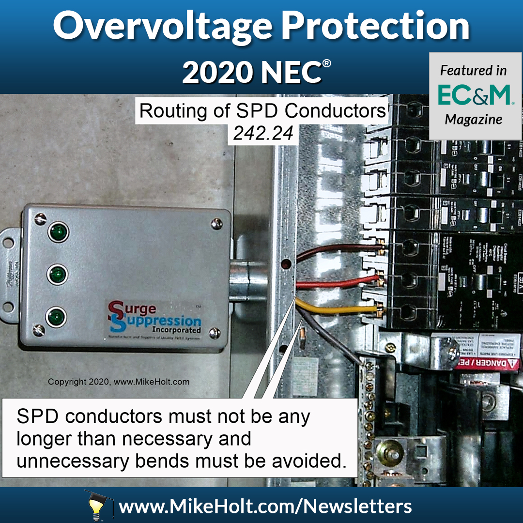 Overvoltage Protection, based on the 2020 NEC