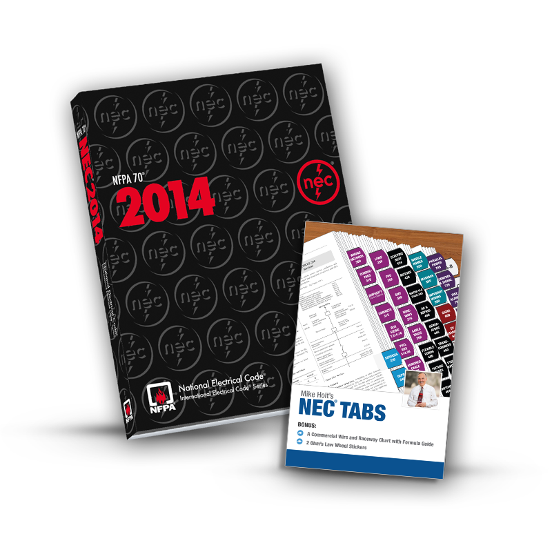 Mike Holt Codebooks & Tabs - 2014 NEC Basic Package (Softbound Version)