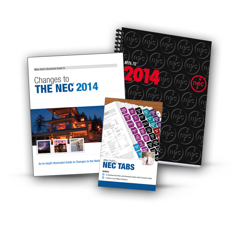 Mike Holt Codebooks & Tabs - 2014 NEC Starter Package (Spiral Bound ...