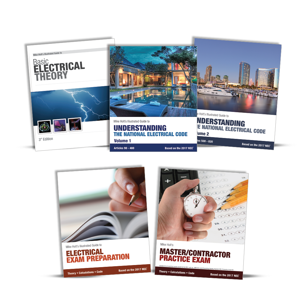 Mike Holt Exam Preparation - 2017 Master Exam Preparation Book Package