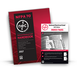 Mike Holt Codebooks & Tabs - 2017 NEC NFPA Handbook Package